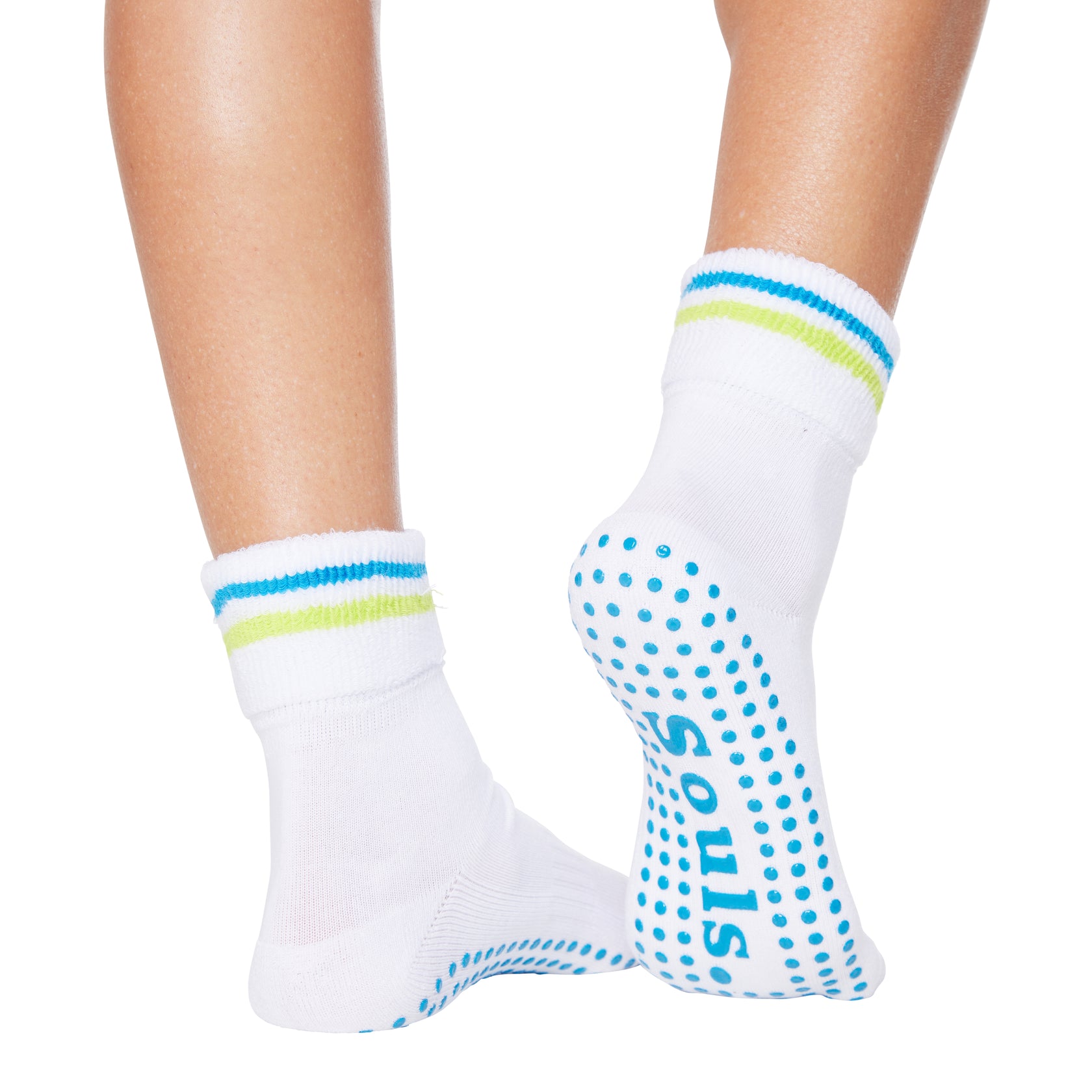 Terry Stripe Grip Socks | Bold & Grippy Grip Socks – Souls.