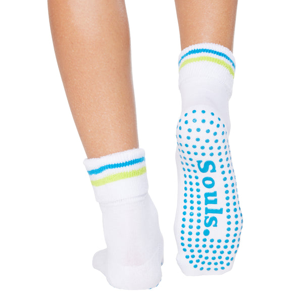 Terry Stripe Grip Socks | Bold & Grippy Grip Socks – Souls.