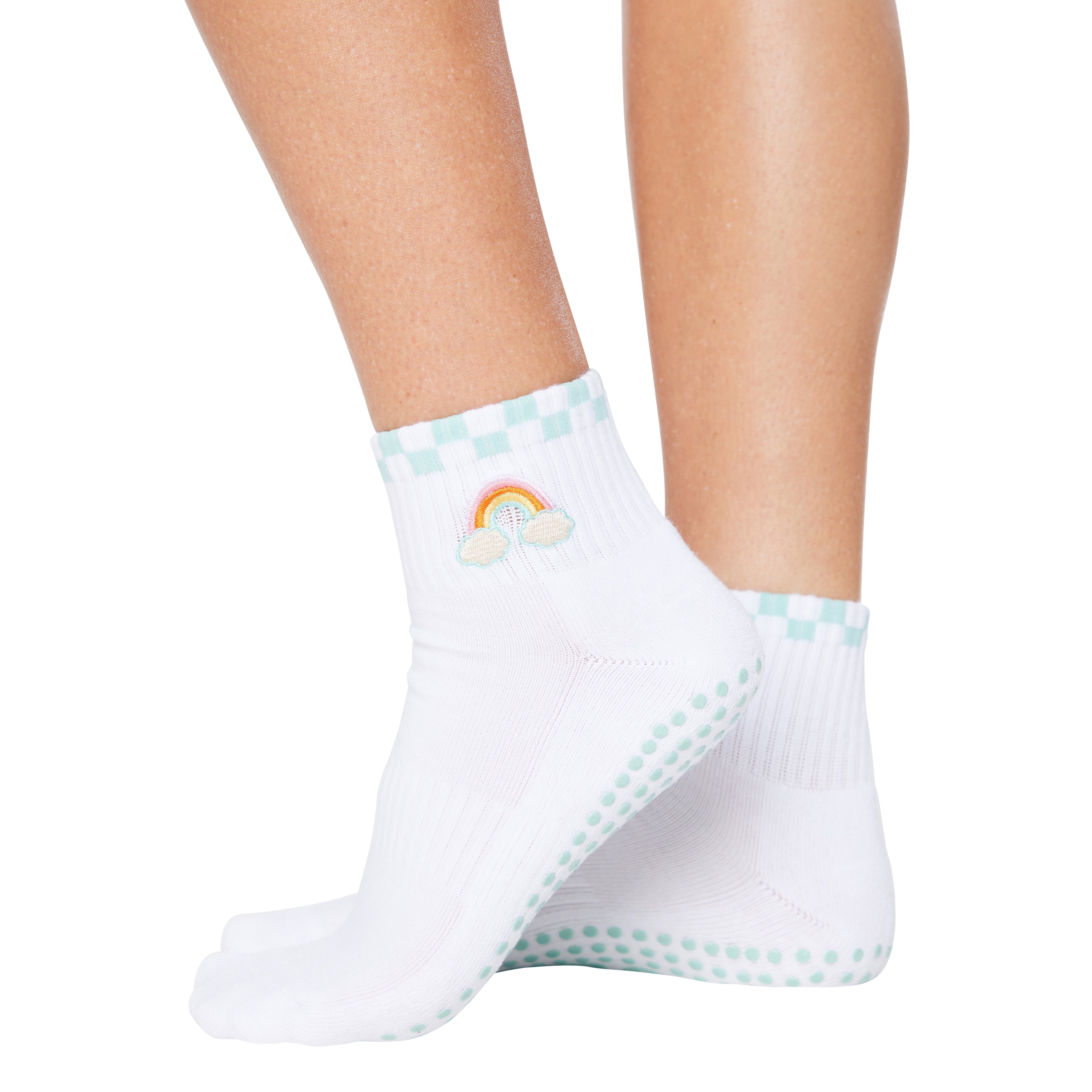 Rainbow Grip Socks | Colorful & Supportive Grip Socks – Souls.